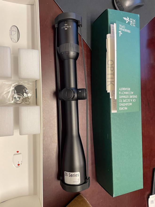 Swarovski Z6 Gen II 3-18x50 | AfricaHunting.com