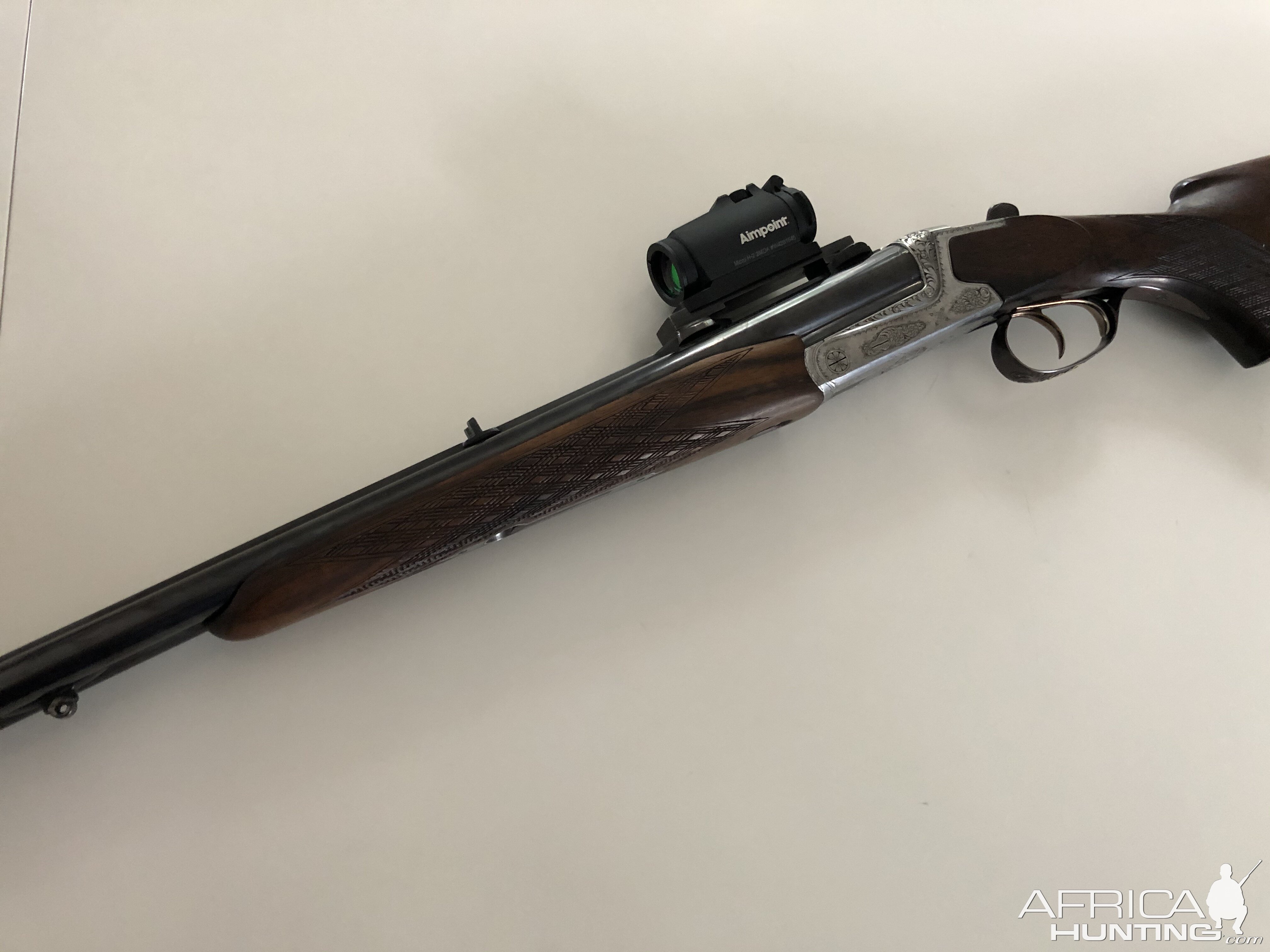 Heym 88b Double Rifle in .375 H&H from 1985 | AfricaHunting.com