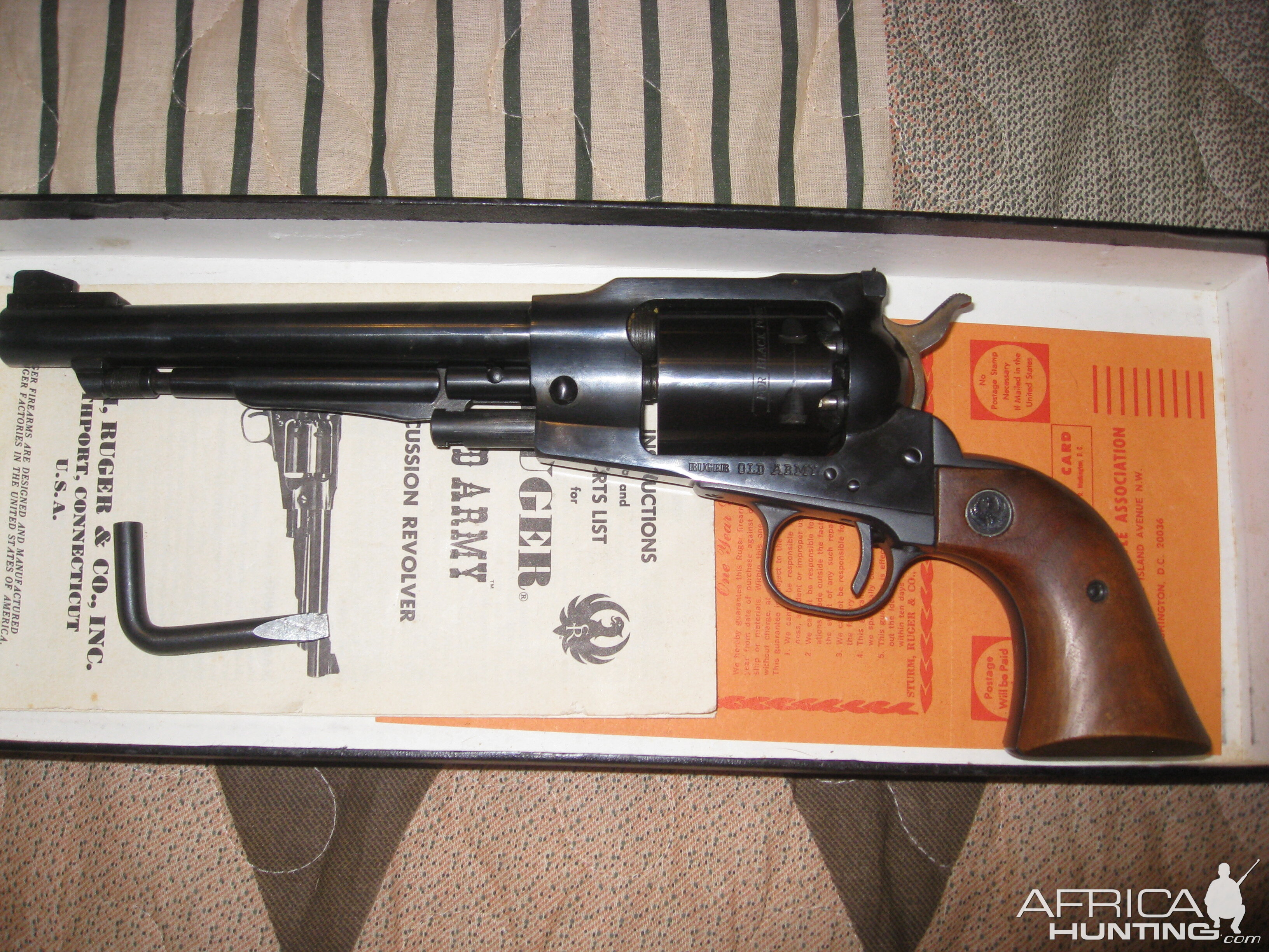 Ruger Old Army 45 Cal. Revolver | AfricaHunting.com