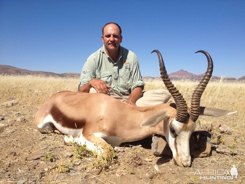 Springbok Hunting Namibia | AfricaHunting.com